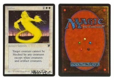 1x Seeker: V0841: Signed/Autographed: Mark Poole: Black Pictured ...