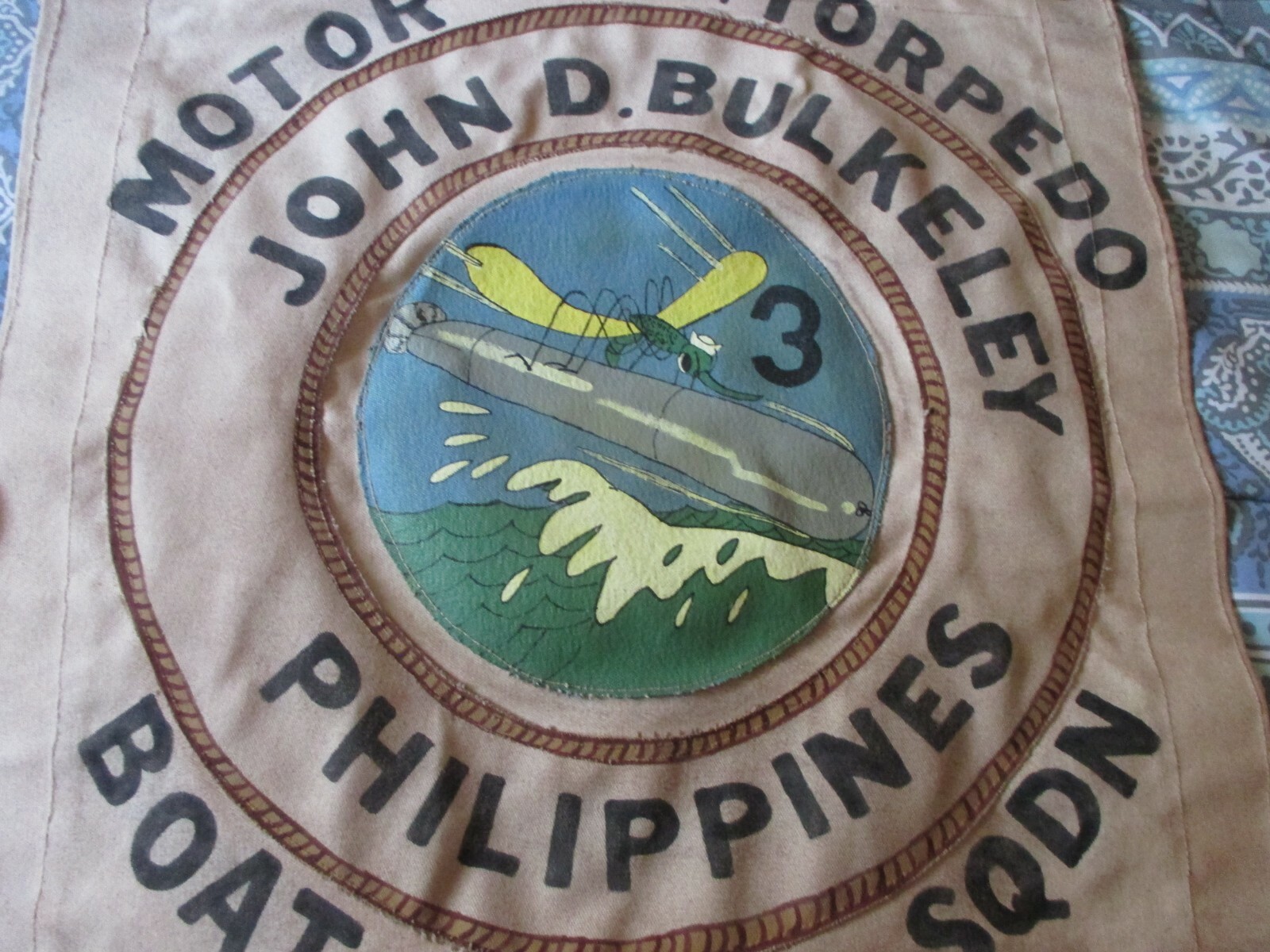 WWII USN PT BOAT MOTOR TORPEDO BOAT SQDN 3 JOHN BULKELEY READY ROOM ...