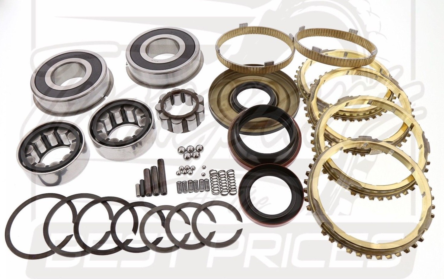 Fits Jeep NV3550 5sp Late Design Transmission Rebuild Kit 00-01 33mm C ...