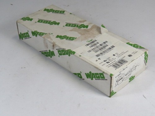 Wago 769-176 Terminal Block 1-Conductor/1-Pin Carrier Gray 100 Pieces ...