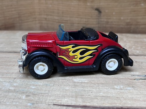 Vintage Buddy L Roadster Convertible Hood, Flames & Rumble Seat Black ...