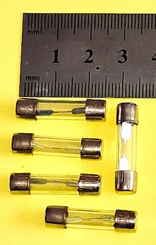 20 amp ELECTRICAL 25mm LONG AUTOMOTIVE GLASS BARREL FUSE FUSES PACKET ...