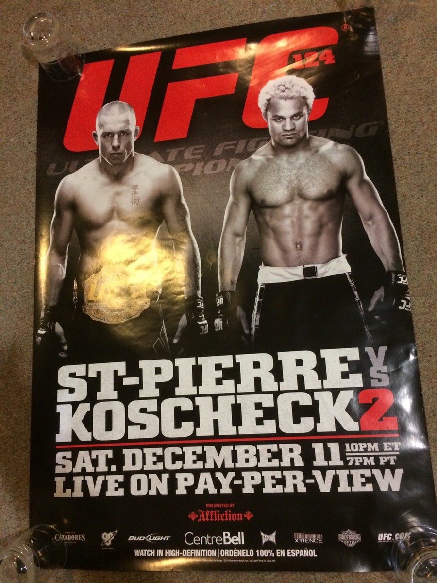 Ufc 167 Poster