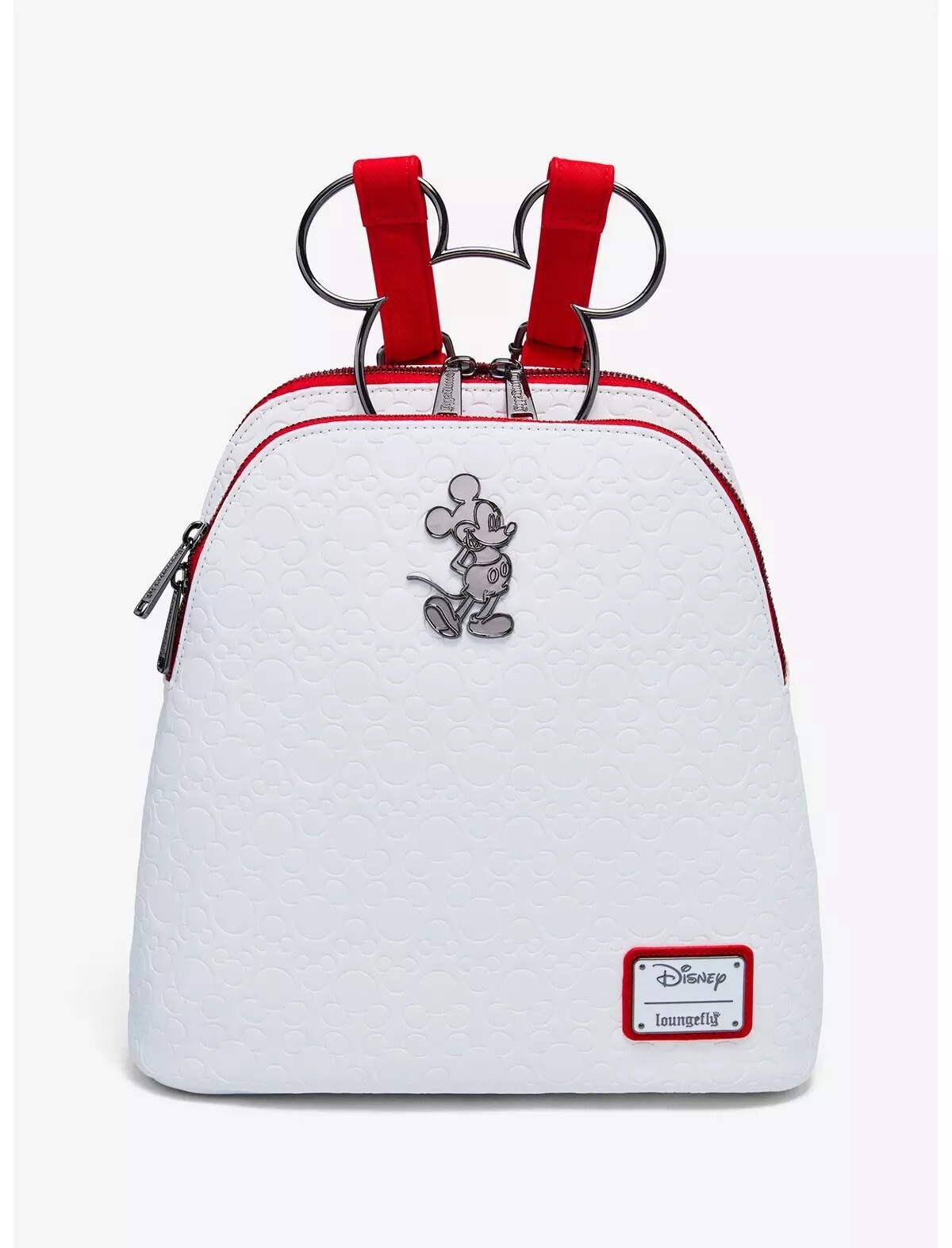 NWT Loungefly Disney Mickey Mouse Figural Handle Mini Backpack | eBay