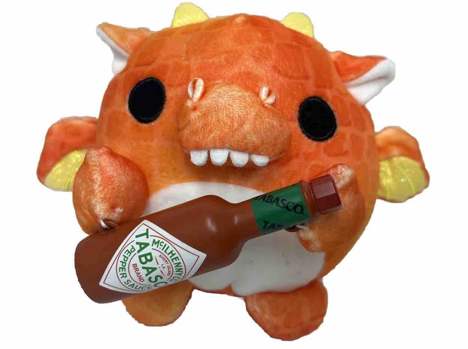Zuru Snackles Felix Tabasco Dragon 5" Mini Brands Stuffed Plush | eBay