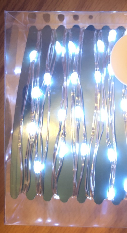 Sylvania 200 LED Slim Wire - Microdot Battery Operated-Cool White 2 ...