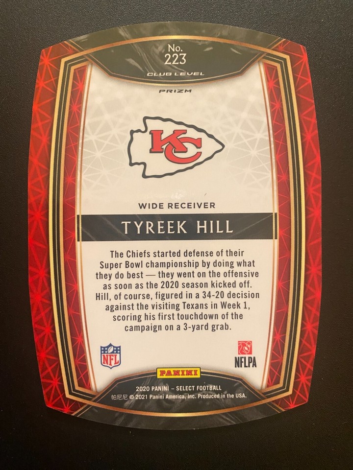 2020 Select Tyreke Hill #223 CLUB LEVEL DIE CUT | eBay