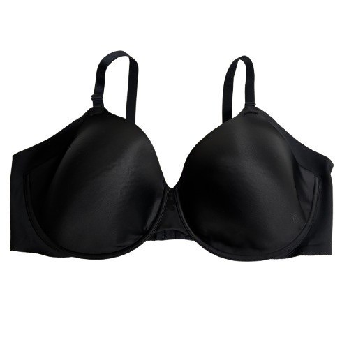 Olga No Side Effects Full-Figure Contour Bra Black Size 44D Minimalist ...
