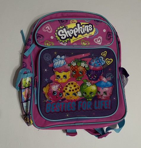 Shopkins SMALL Backpack 12”-Purple,New School backpack NEW Licensed ...