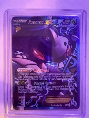 Pokémon TCG Genesect EX 97/101 Plasma Blast Full Art Holo Ultra Rare ...