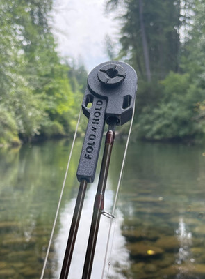 FOLD N HOLD - Safe & Simple Transport Solution for Rigged Fly Rods | eBay