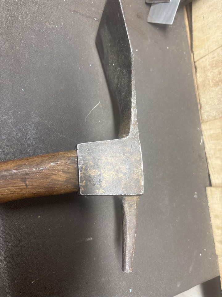 Antique tool WM BEATTY & SON Peg Poll Shipwrights Adze Head Cow Logo woodworking | eBay