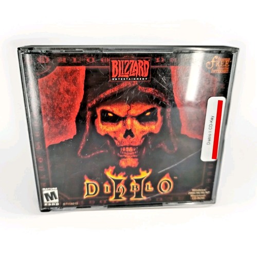 DIABLO 2 Original PC Game 2000 3 Disc Set Windows 95 98 2000 XP w/ CD ...