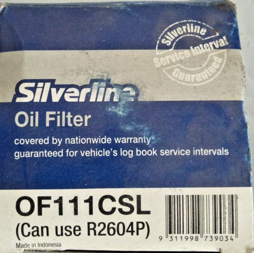 SILVERLINE OF111CSL - Cartridge Oil Filter - Check Listing below - NOS ...