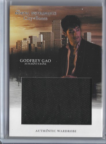 Mortal Instruments Wardrobe Card W-GGI Godfrey Gao as Magnus Bane Leaf ...