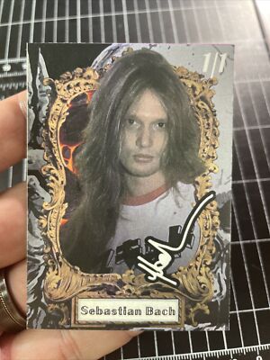 Sebastian Bach Red Lava Custom One Of One 1/1 Card | eBay