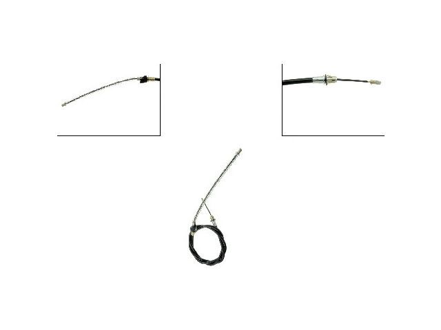 Rear Left Parking Brake Cable For 80-97 Ford F150 F-250 HD F250 F350 ...