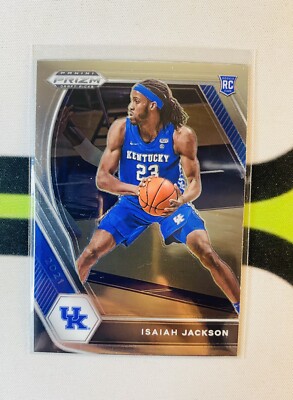 Isaiah Jackson 2021-22 Prizm Draft Picks Basketball Rookie Kentucky ...
