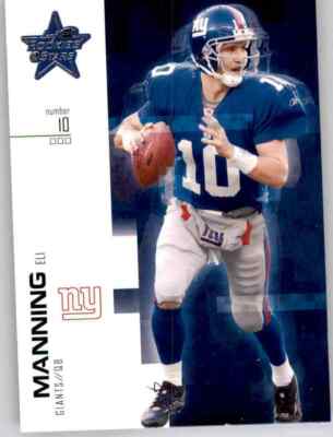 2007 Rookies & Stars Longevity Eli Manning NFL Base Card PWE Giants #4 ...