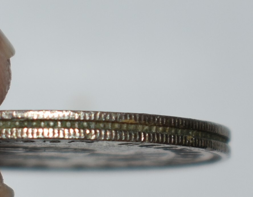 1970 Queen Elizabeth The Second Hong Kong 50 Cent Security Edge, Filled ...