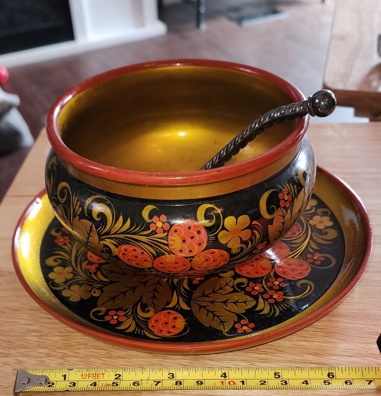 Russian Lacquer Bowls