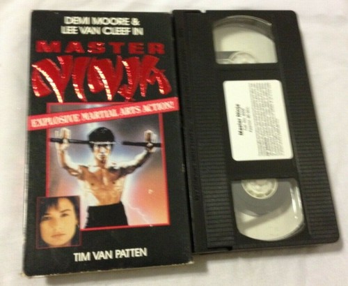 MASTER NINJA(VHS-(VHS-1984)-MARTIAL ARTS DEMI MOORE-LEE VAN CLEEF HTF ...
