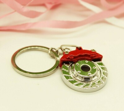 RED BRAKE KEYCHAIN Car Keys Mini Mechanic Cars Tradie V8 4x4 4WD JDM ...