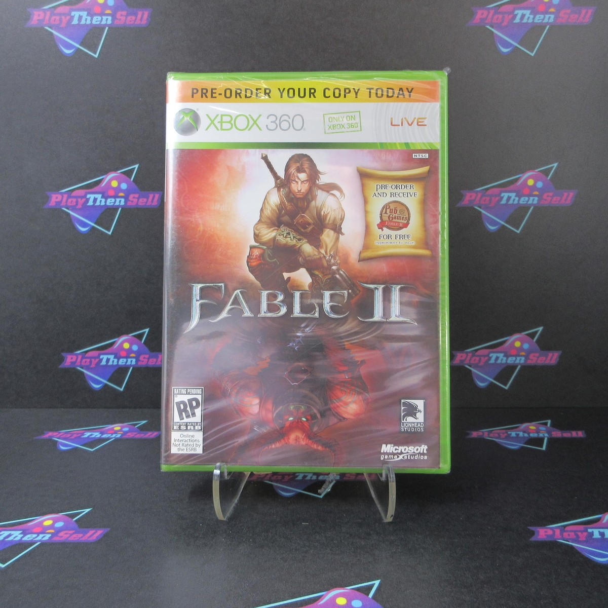 Fable 2 Toy2R Qee Xbox 360 Fable II 2 Hobbe ACTION Figure Set RARE New
