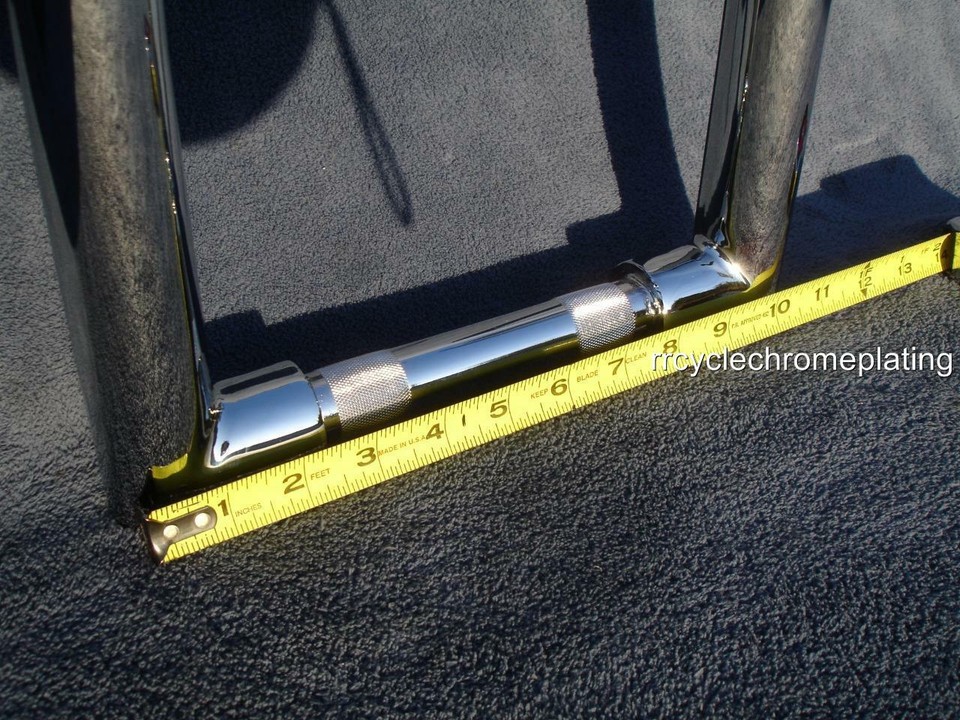 CHROME 14 " DNA MONSTER APE HANGER BARS 1-1/2" HARLEY HANDLEBARS ...