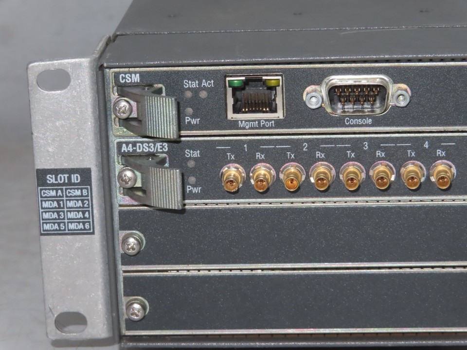 Alcatel-Lucent Nokia 7705 SAR-8 CSR Router CSM A4-DS3/E3 A8-ETH V2 | eBay