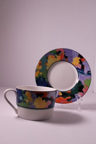 Christopher Stuart Optima Van Gogh Fine China Teacup Saucer | eBay