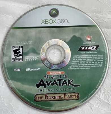 Avatar: The Last Airbender - The Burning Earth DISC ONLY 752919550274| eBay