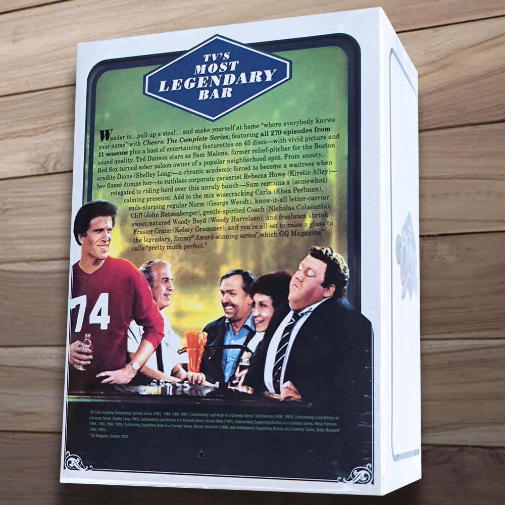 Cheers: The Complete Series (DVD Box Set, 45-Disc) Brand New ...