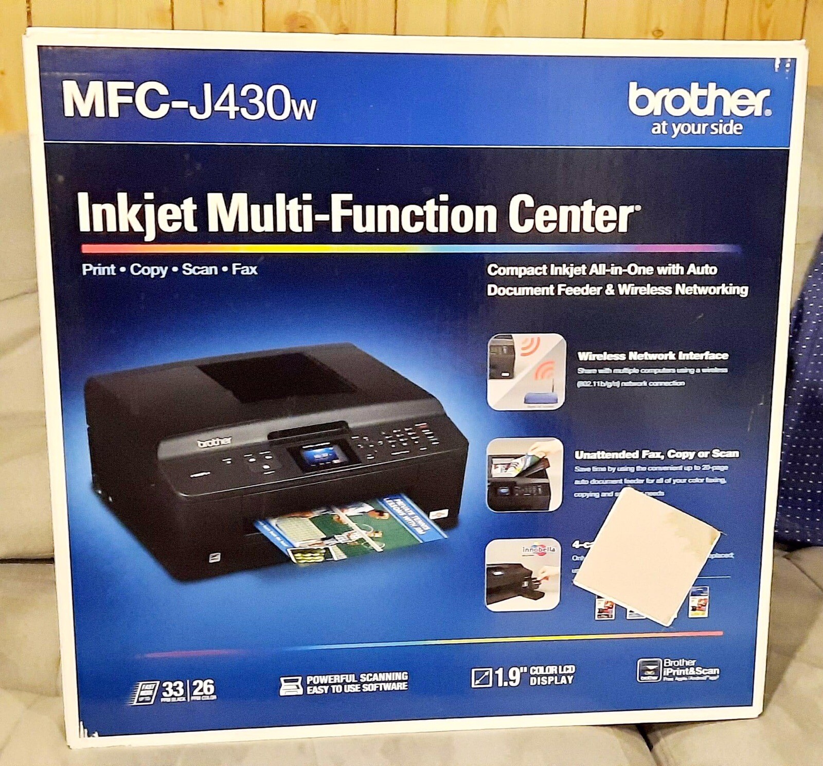 Brother MFC-J430W All-In-One Inkjet Printer for sale online | eBay
