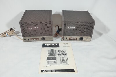 Dynaco Mark III Audio Amplifiers * Pristine * All Original * Dynakit MK ...