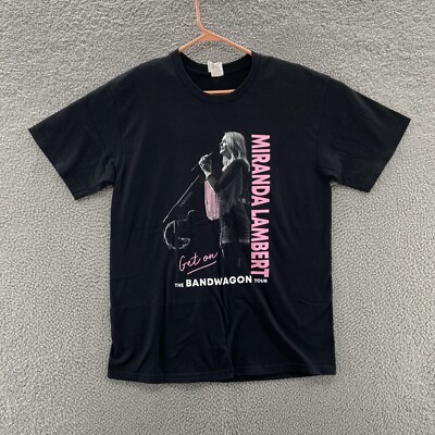 Miranda Lambert T Shirt Womens Large Bandwagon Tour 2022 Country Music ...