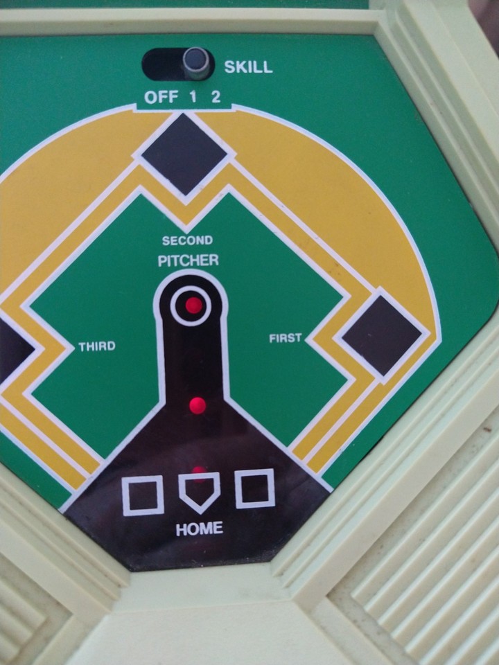 1980s Coleco Head To Head Electronic Baseball Game Handheld Gaming ...