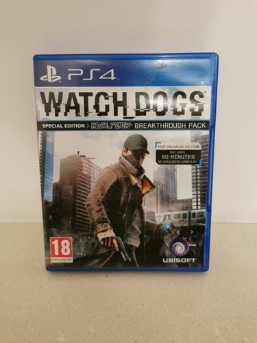 Watch Dogs Special Edition Breakthrough (Playstation 4) 3307215720813 ...