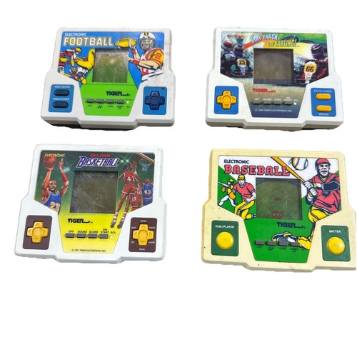 Tiger Electronics Handheld Sports Games Tested- Read Description Lot Of ...