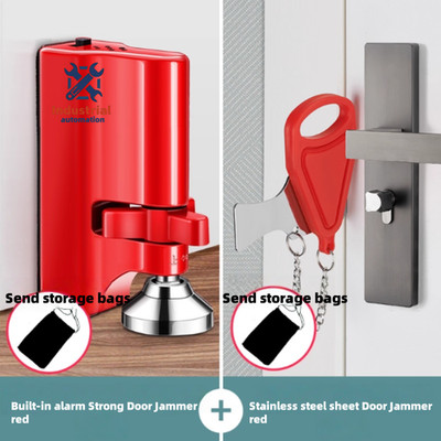New Built-in alarm Strong Door Jammer + Stainless steel Door Jammer ...