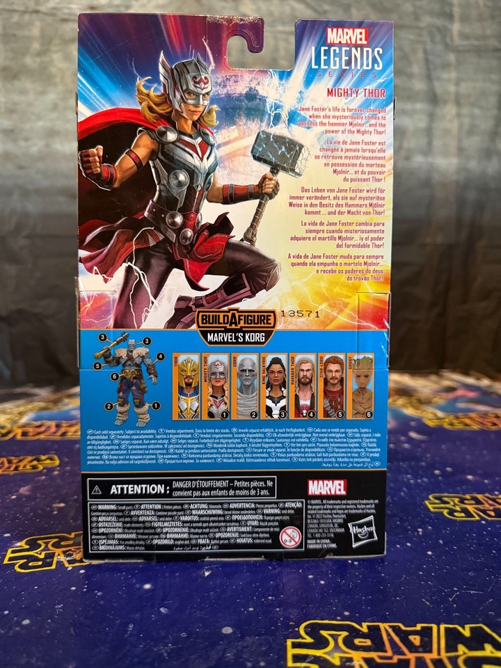 MARVEL LEGENDS - Series Hasbro - Thor Love & Thunder - Mighty Thor 6 ...
