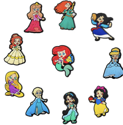 Princess Croc Charms YOU CHOOSE NEW! | eBay