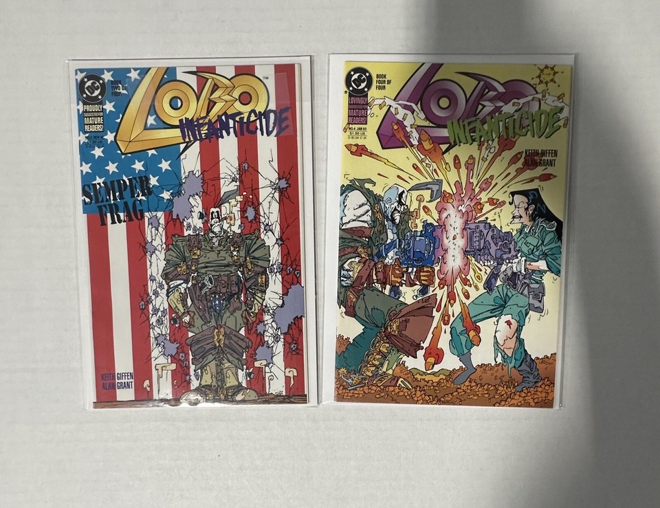 DC: Lobo- Infanticide Vol. 1 (1992) #1-4 Complete Set | eBay