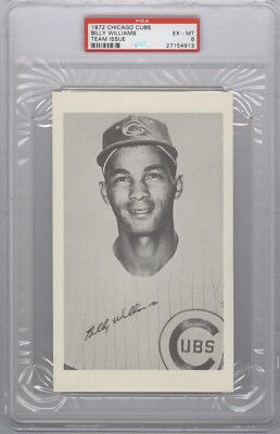 1972 Chicago Cubs Team Issue Billy Williams PSA 6 Chicago Cubs | eBay