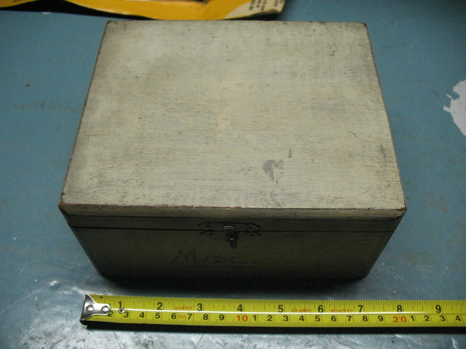 N. R. A . BROOKS CORONA SIZE 5 CENT TEBSON WOODEN CIGAR BOX | eBay