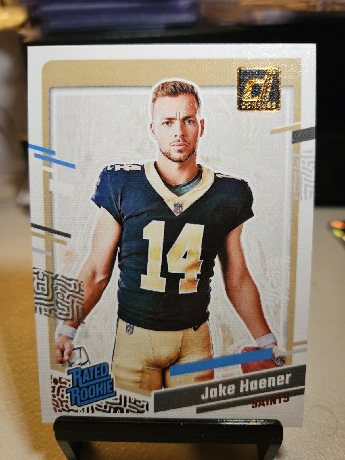Jake Haener 2023 Panini Donruss Rated Rookie Canvas Portrait SP #32 ...
