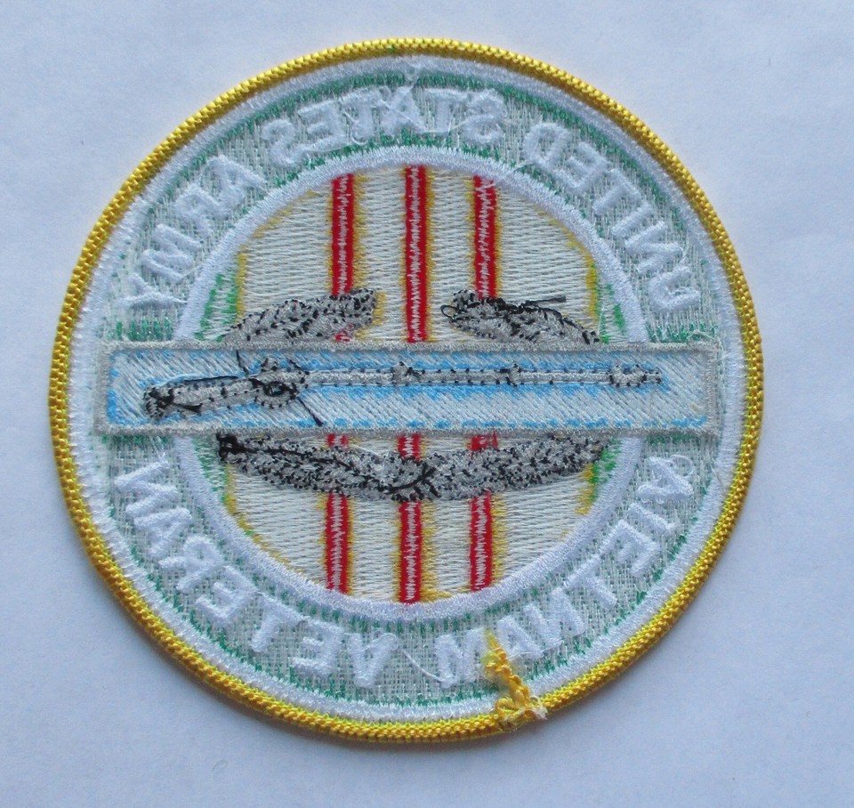 VIETNAM VETERAN US ARMY COMBAT INFANTRY BADGE CIB PATCH Made for ...