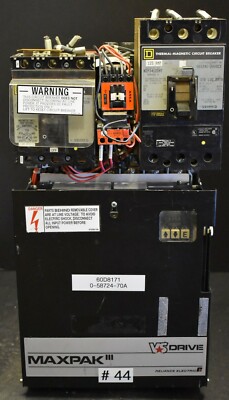 Reliance 60D8171 MaxPak III dc drive 60hp 460v (#44) | eBay