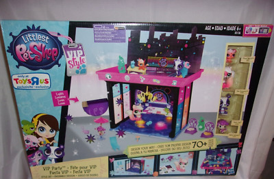 LPS Littlest Pet Shop VIP Party 4 LPS Figures Design Your Way 70+ pcs ...