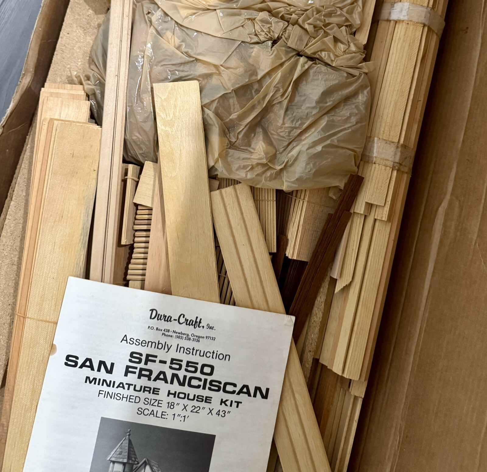 Vintage Dura-Craft Mansions in Miniature San Franciscan Doll House SF ...